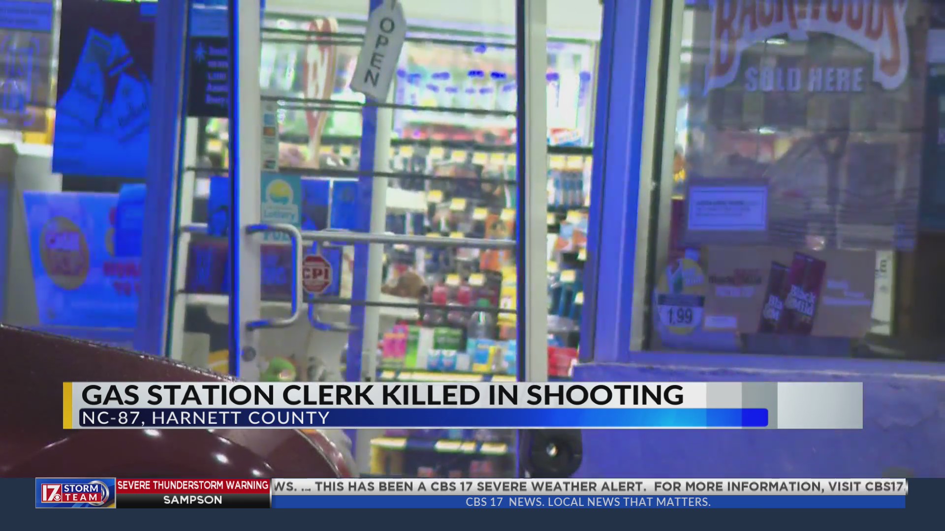 Gas station clerk shot dead in Harnett Co. robbery: Deputies – CBS17.com
