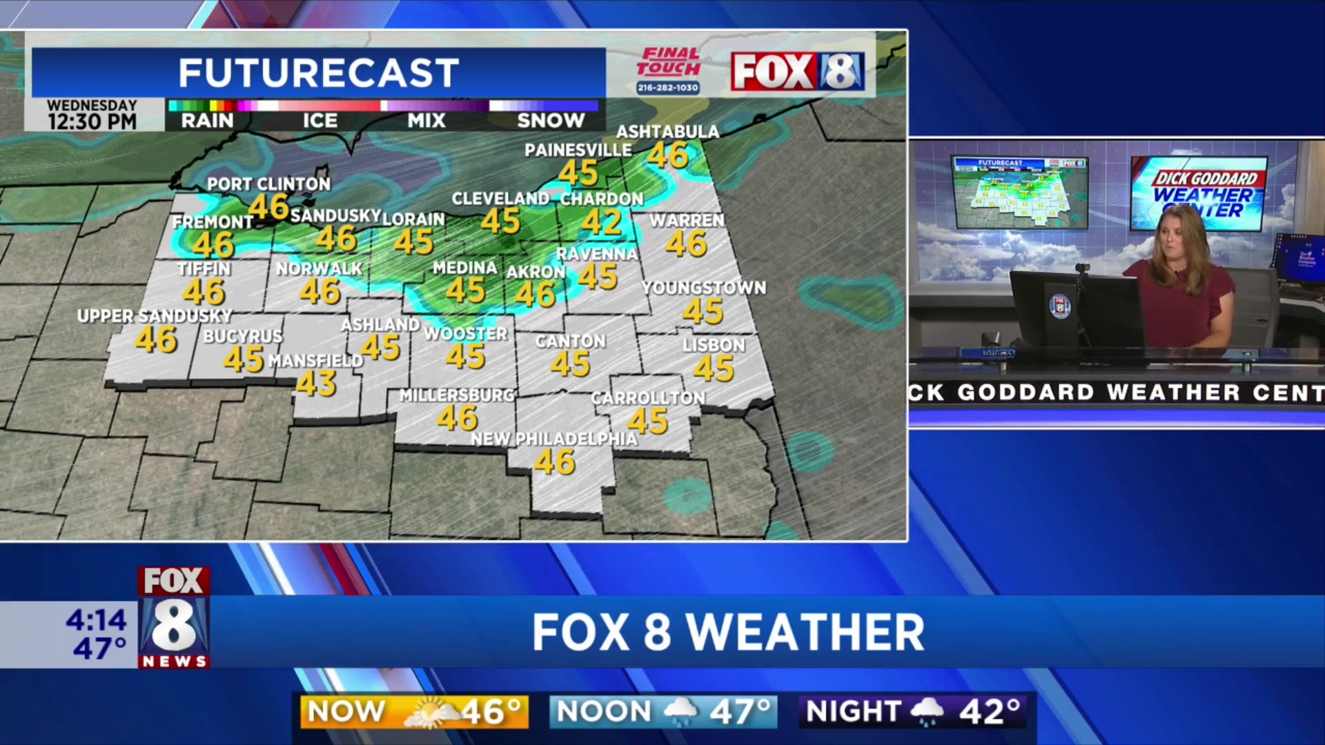 FORECAST: Wet, chilly, and windy – Fox 8 Cleveland WJW