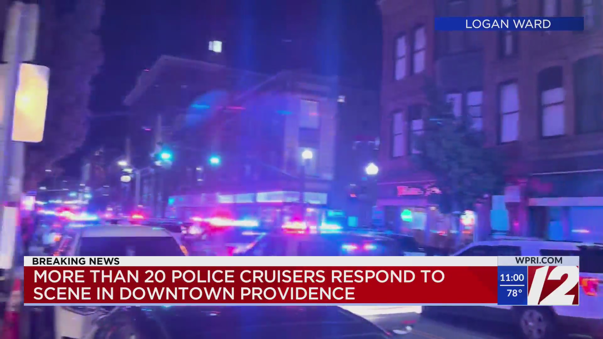 Dozens of officers swarm downtown Providence – WPRI.com