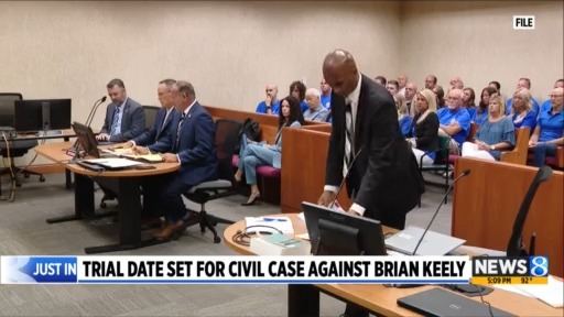Trial date set for civil case against Brian Keely – WOODTV.com