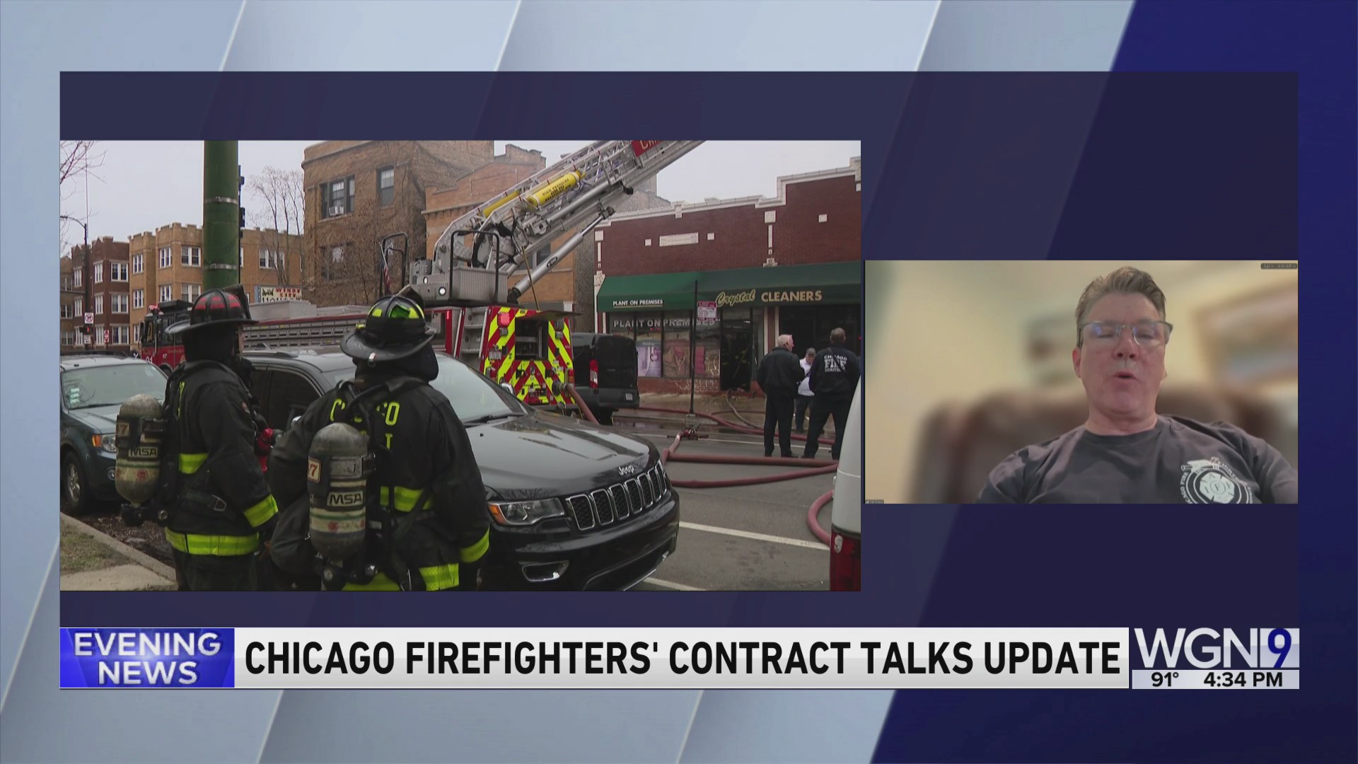 Chicago firefighters’ contract negotiations head to arbitrator – WGN-TV