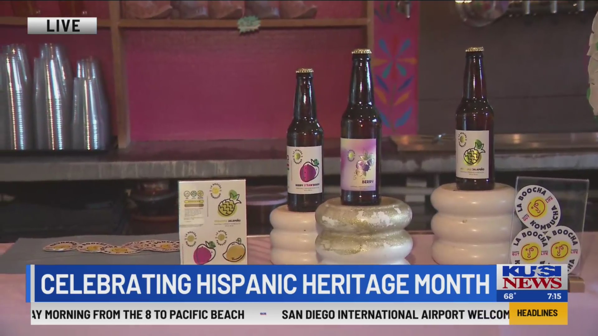 La Boocha Kombucha celebrates Hispanic Heritage Month – FOX 5 San Diego ...