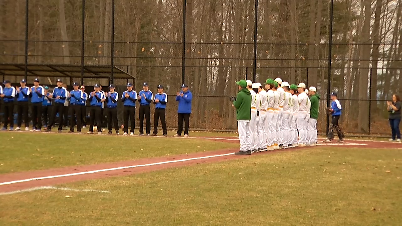 Northville varsity baseball team honors late coach Adam Cole – NEWS10 ABC