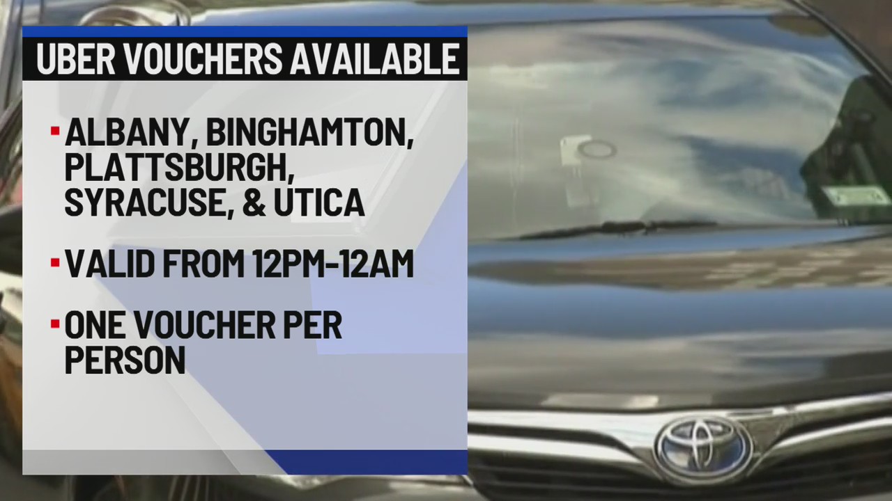 Uber vouchers available – NEWS10 ABC