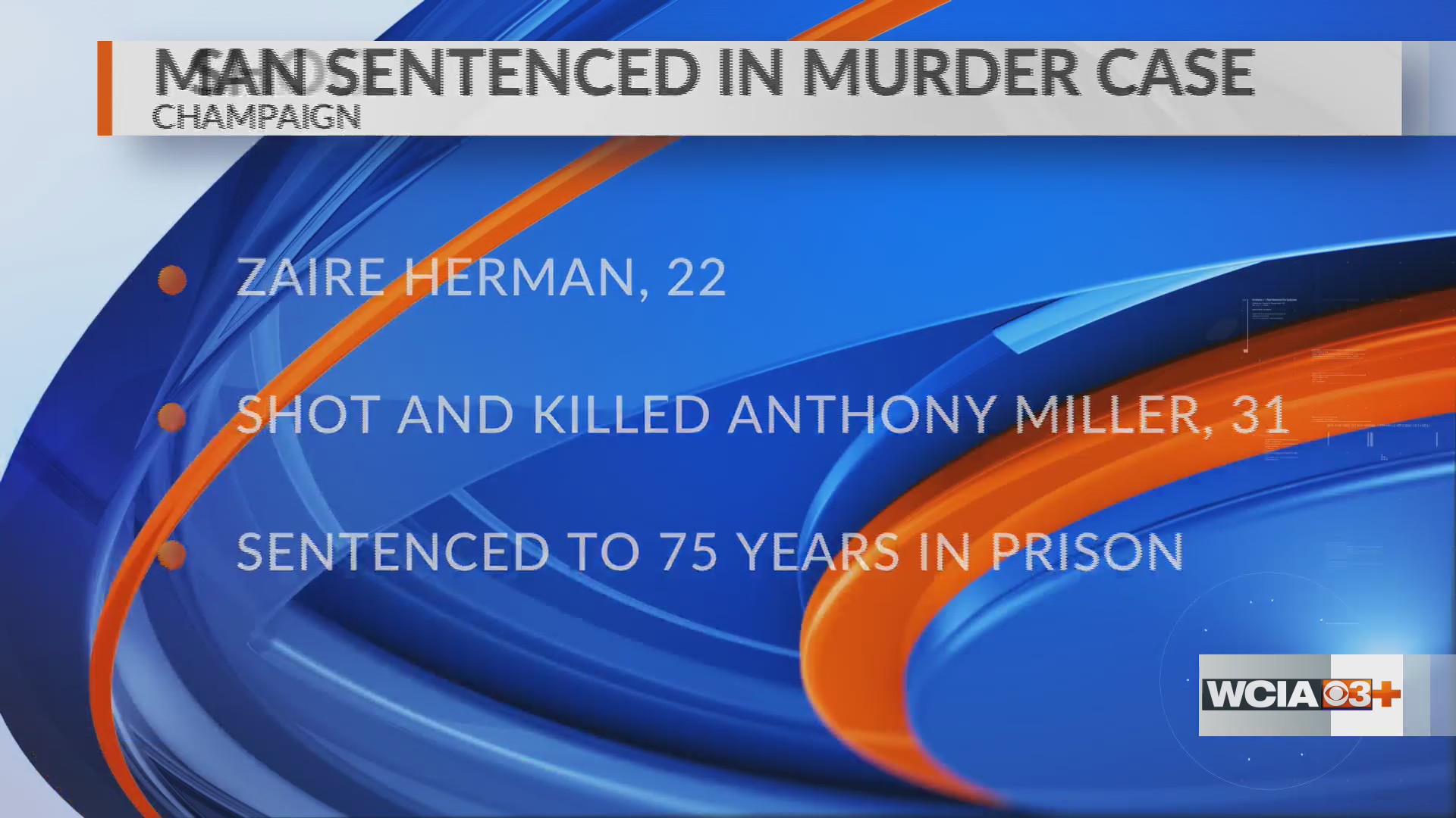 Urbana man sentenced to 75 years in prison for murder – WCIA.com