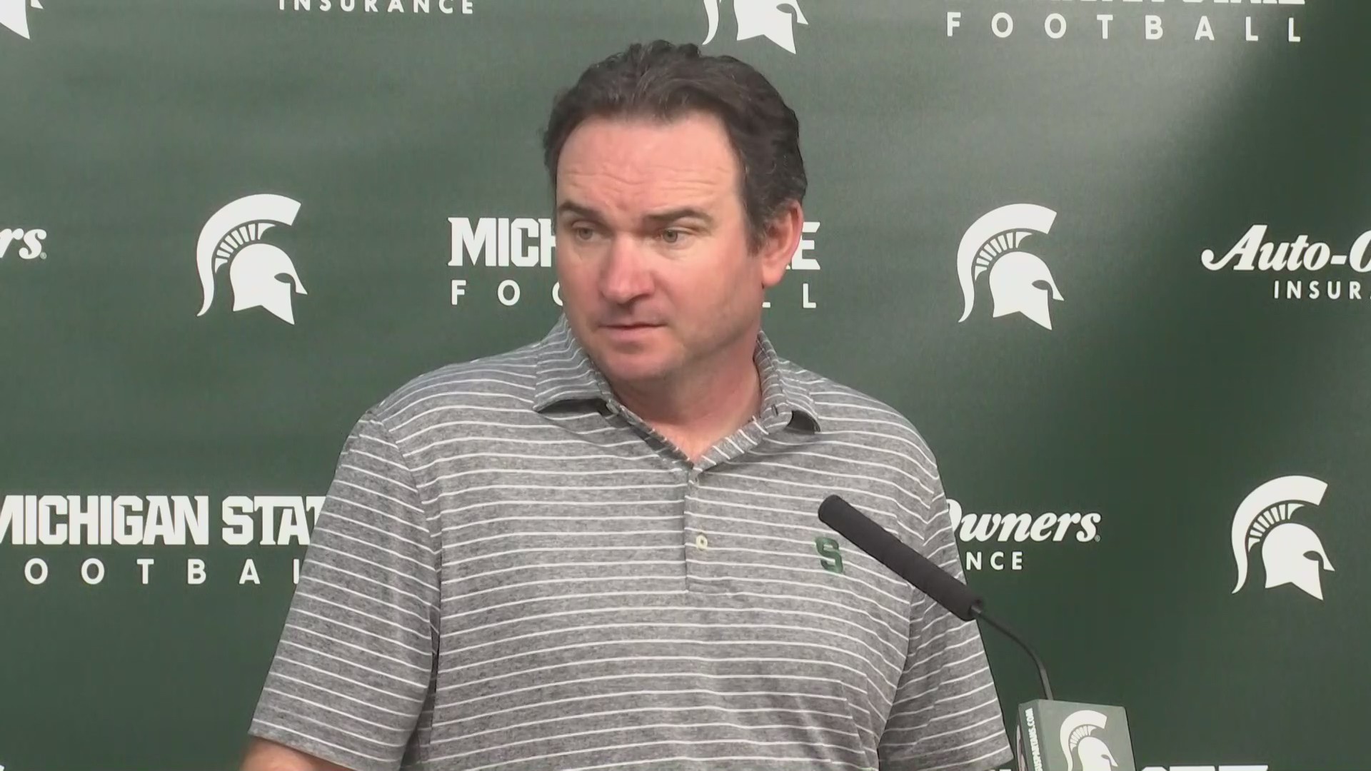 MSU football coach Jonathan Smith – WLNS 6 News