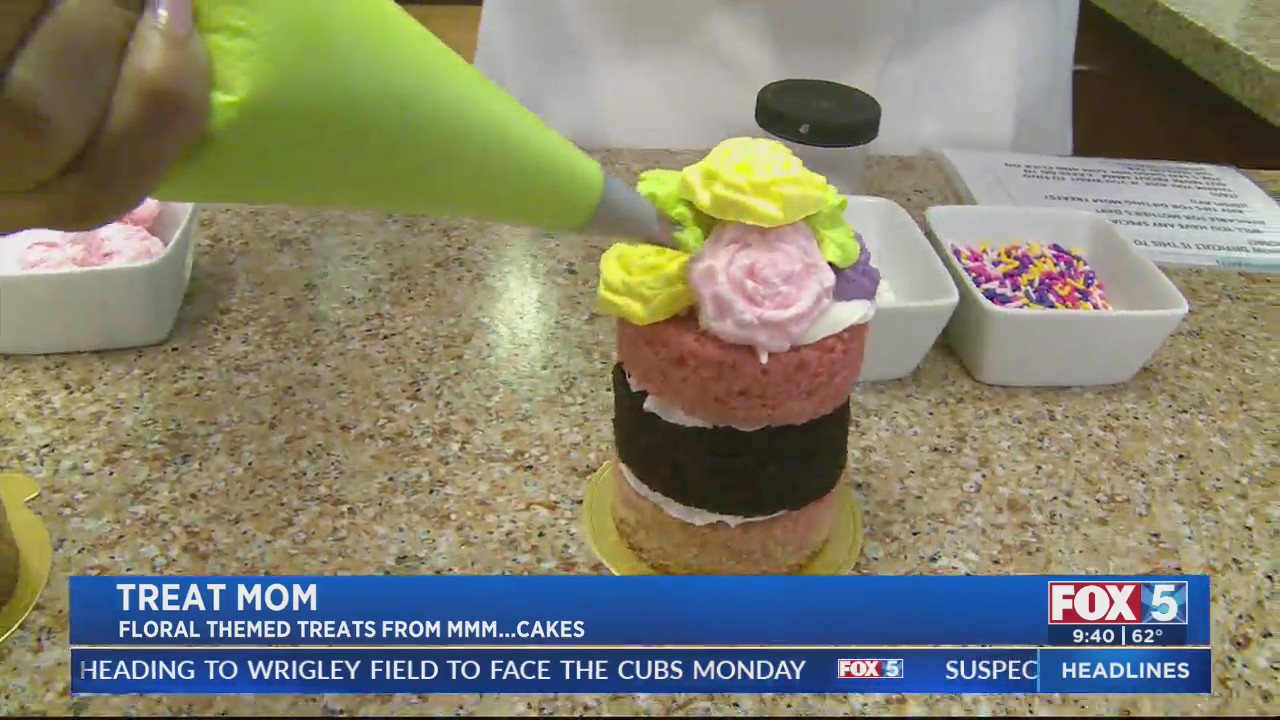 Treat Mom with a Floral Themed Cake from MMM…Cakes – FOX 5 San Diego ...