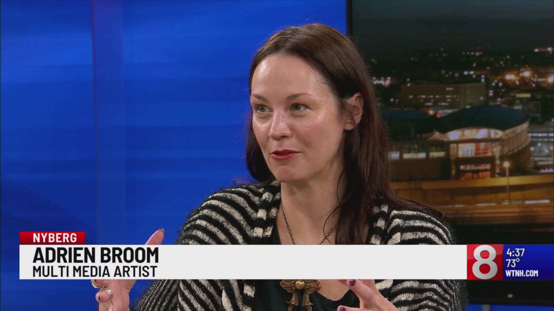 Nyberg: Artist opens exhibit exploring historic homes – WTNH.com