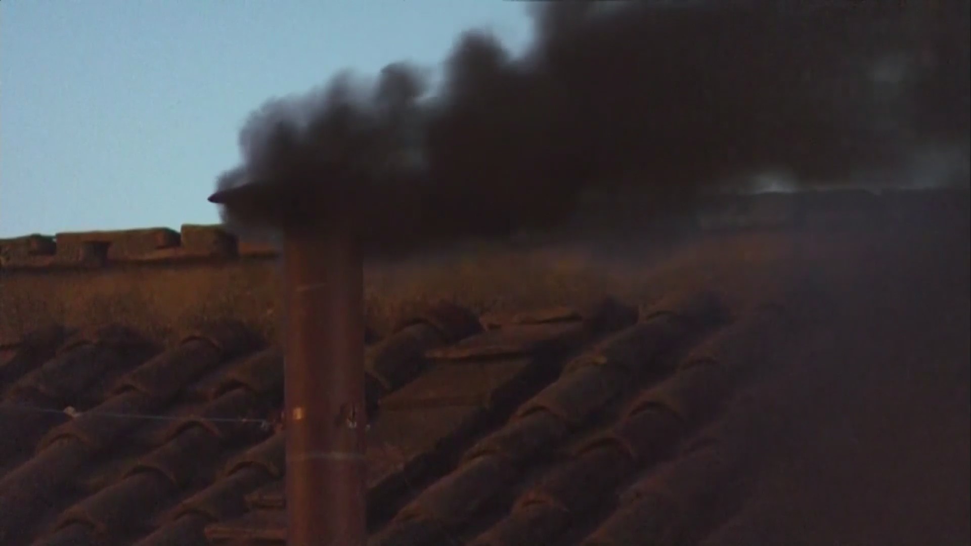Black smoke rises from Sistine Chapel chimney, conclave doesn’t elect ...