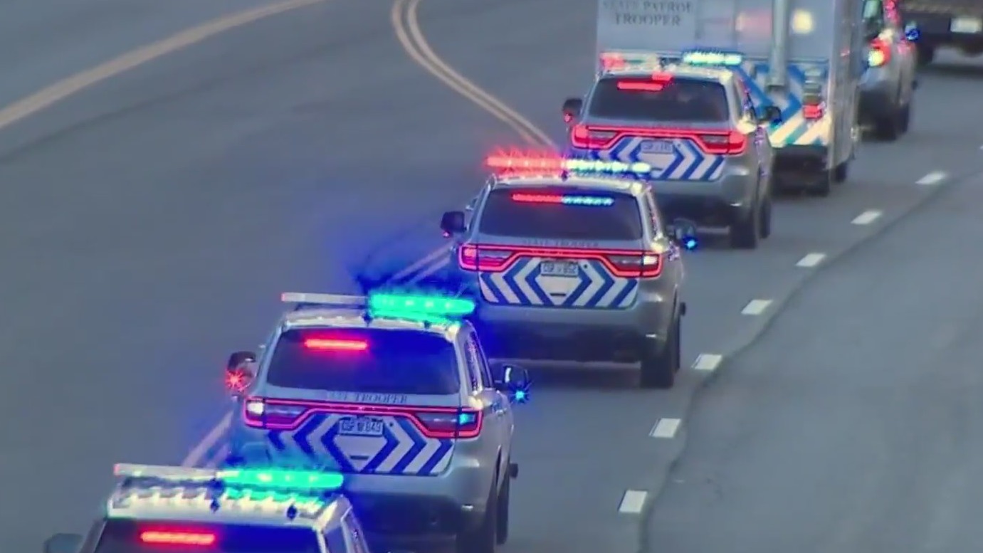 Procession marks 1 year since Golden officer’s death in DUI crash ...