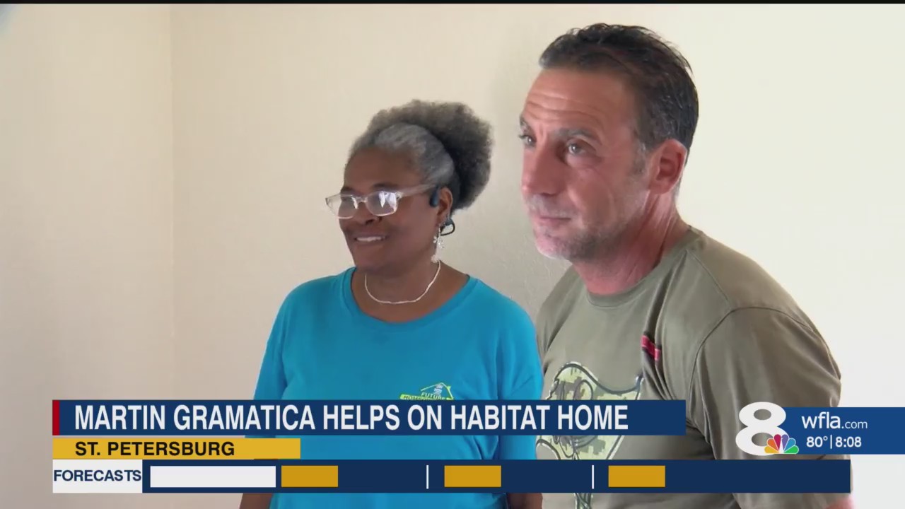 Martin Gramatica helps Habitat Humanity work on home – WFLA