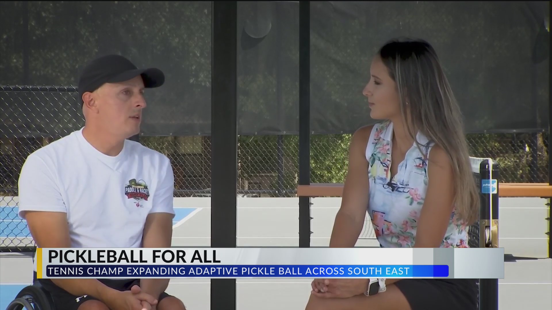 Pickleball for all: Anthony Ryan, first adaptive USA pickleball referee ...