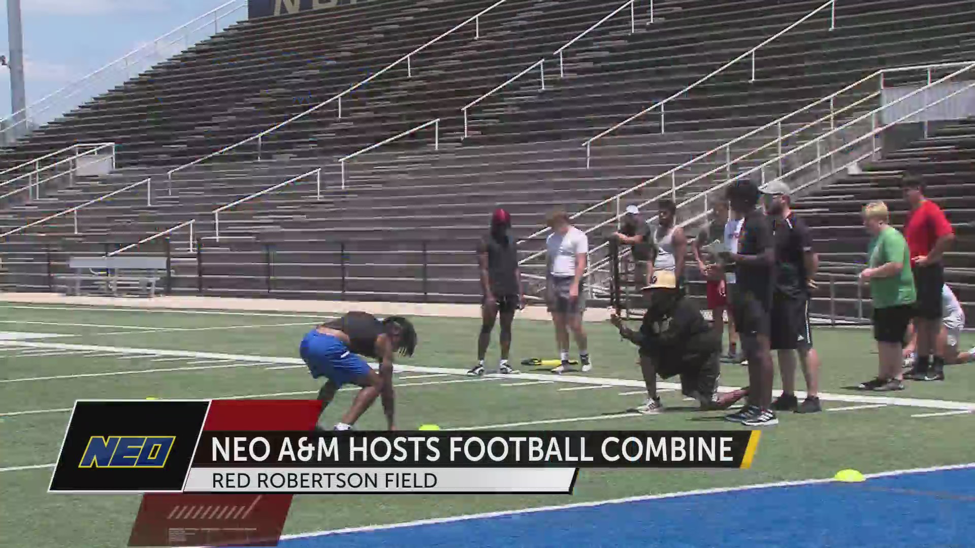 NEO A&M Football Hosts Prospect Combine – KSNF/KODE ...