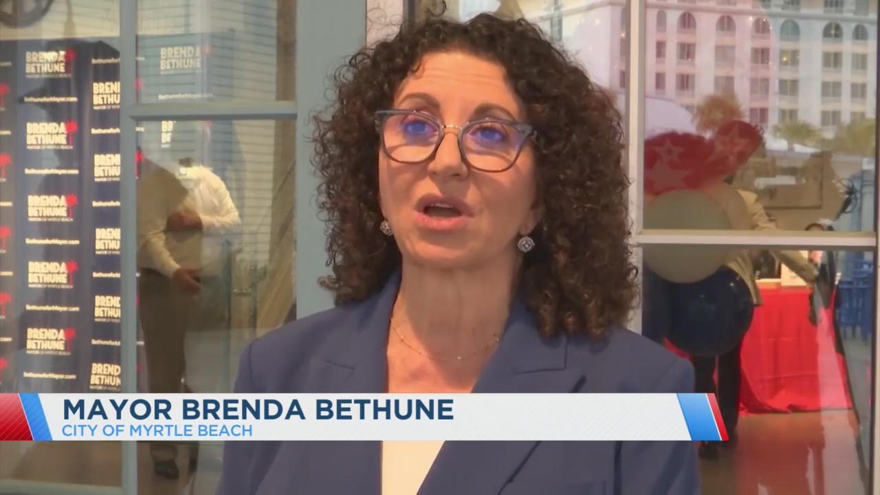 Myrtle Beach Mayor Brenda Bethune kicks off reelection bid – WBTW