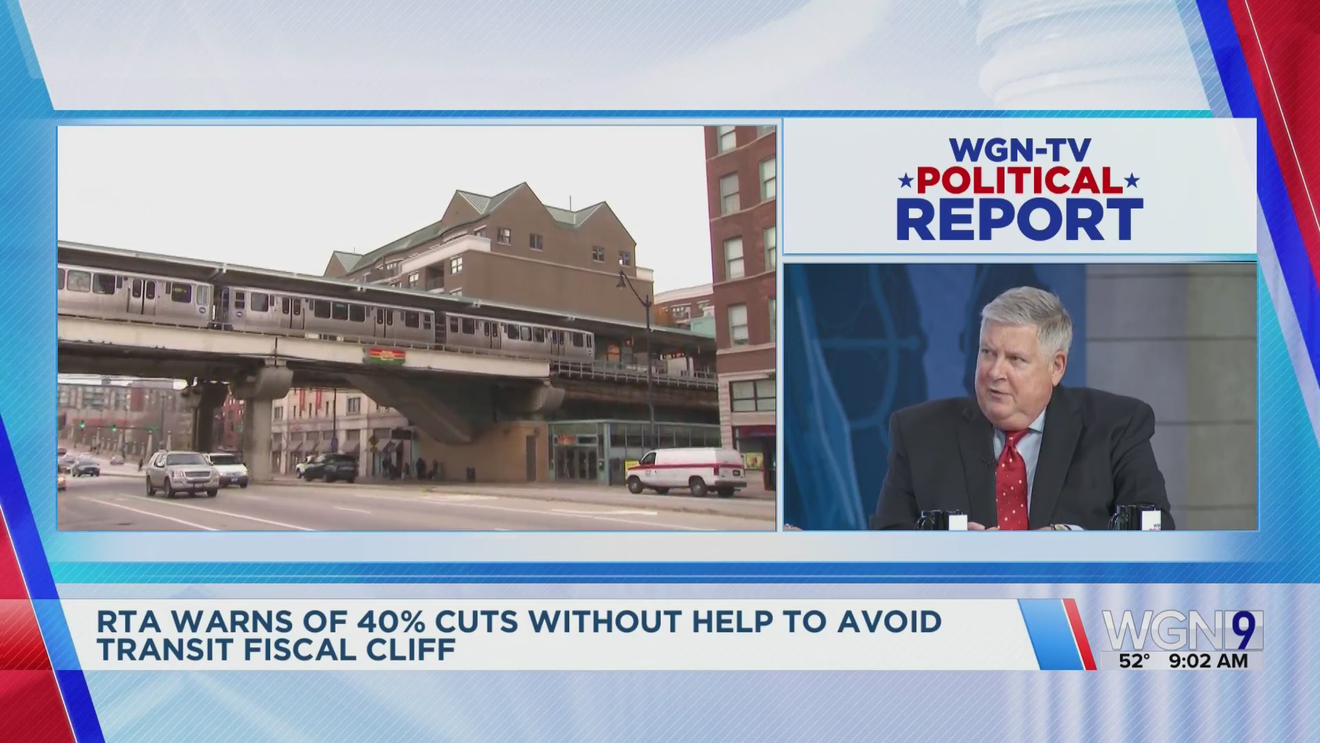 RTA Chairman Kirk Dillard on Avoiding the Transit Fiscal Cliff – WGN-TV