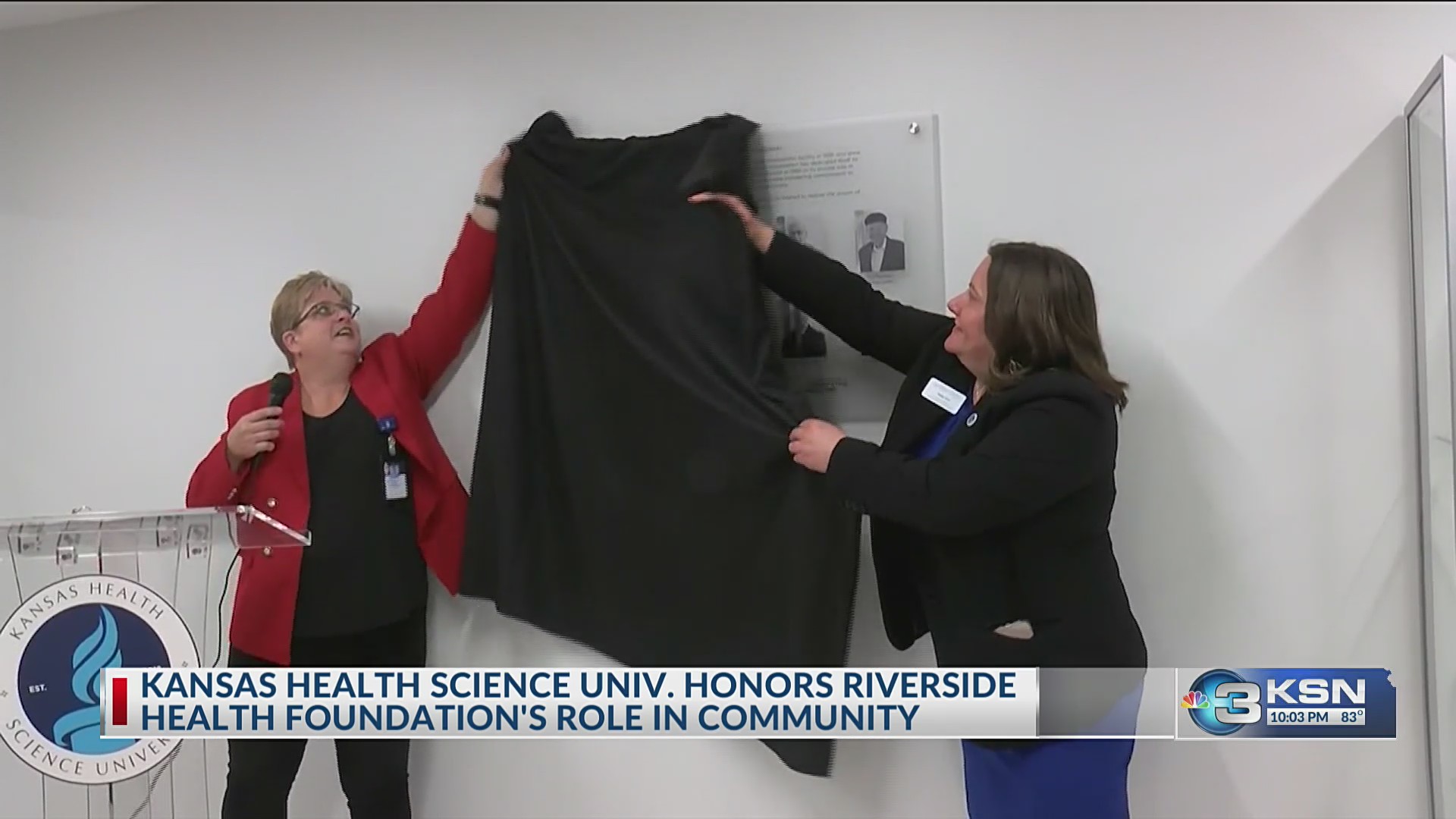 Kansas Health Science University honors Riverside Health Foundation ...