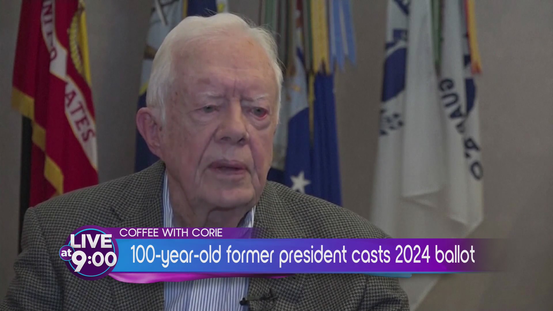 Jimmy Carter Votes, Rogue Robots, and Hamilton Returns on Coffee with ...