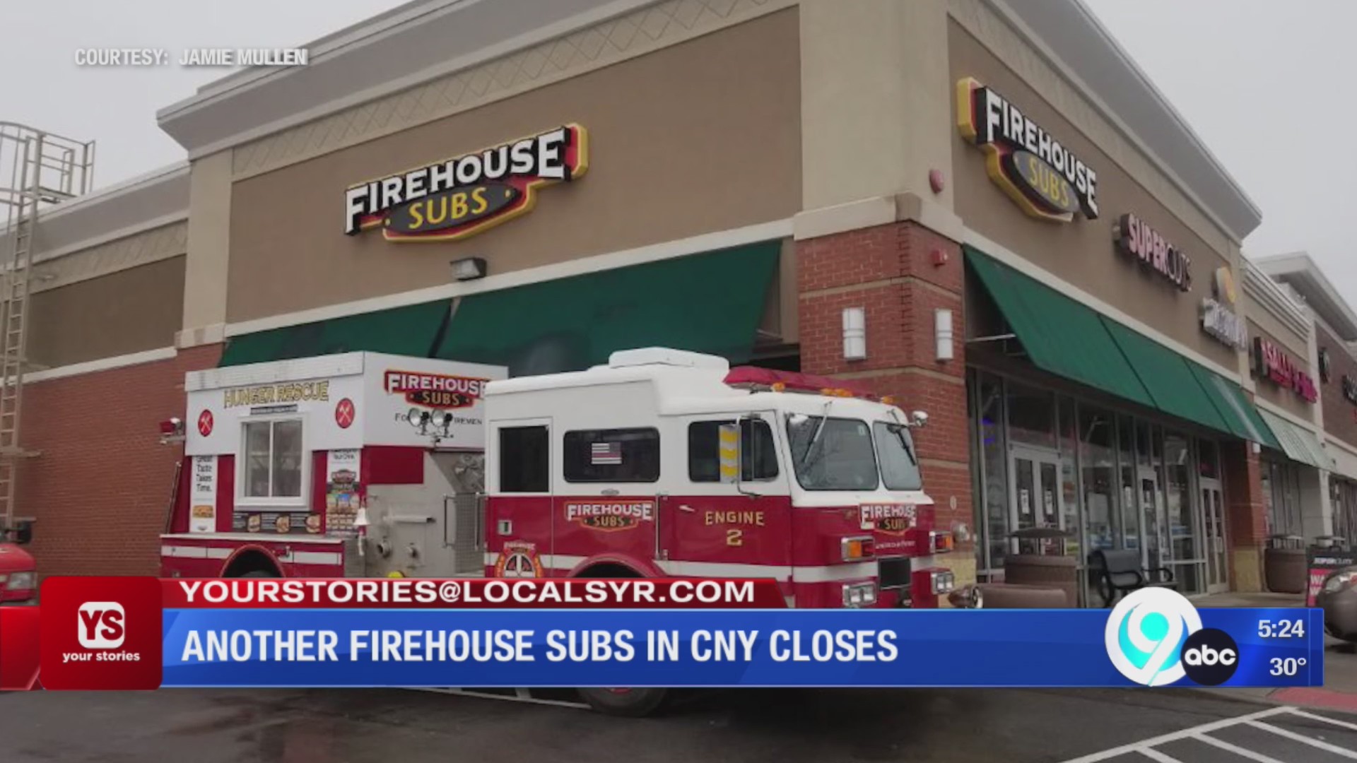 Another Firehouse Subs in CNY closes – WSYR