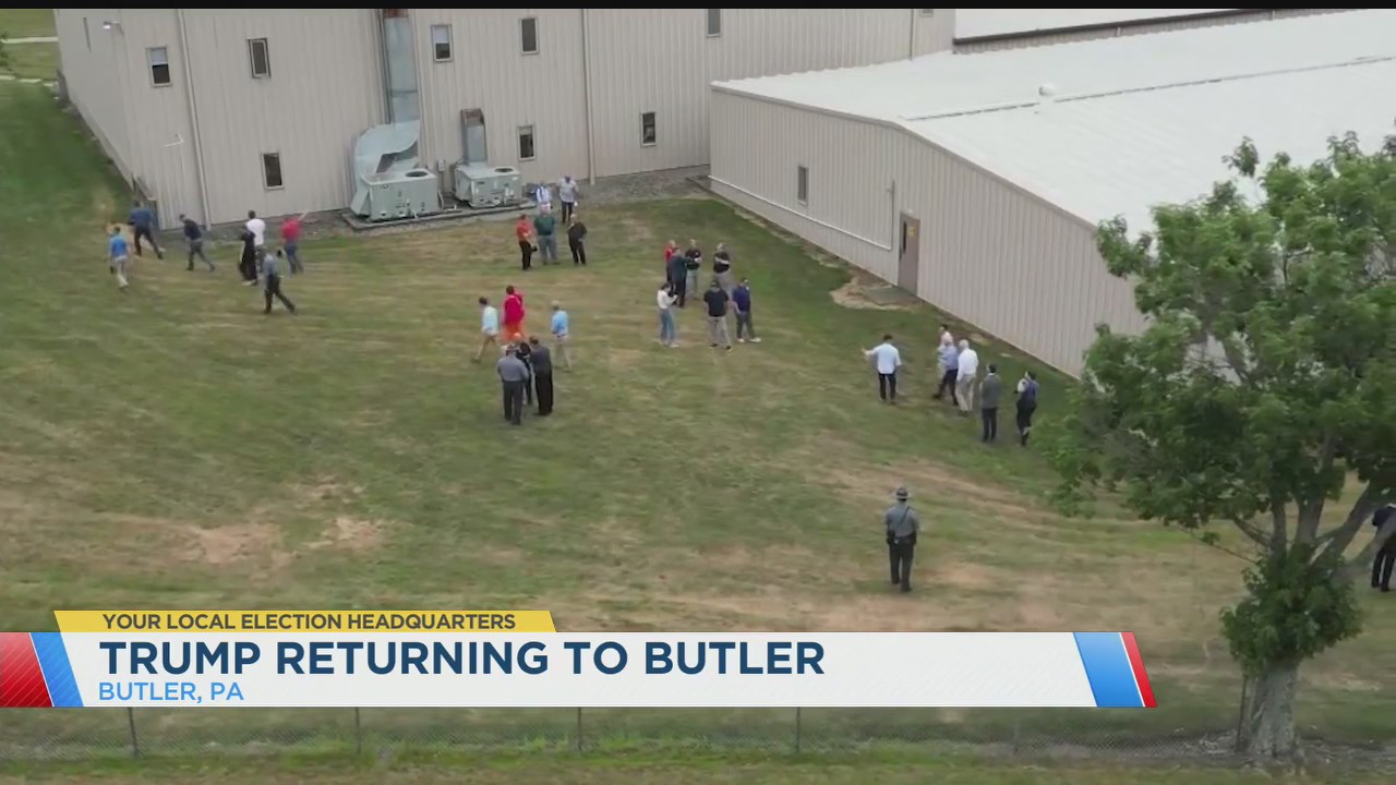 Trump returning to site of assassination attempt for another rally – WTRF