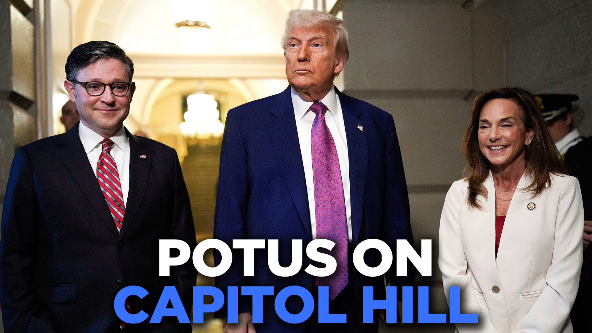 Trump Visits Capitol Hill To UNITE House GOP On ‘Big Beautiful Bill ...