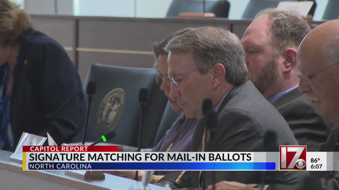 Signature matching for mail-in-ballots – CBS17.com