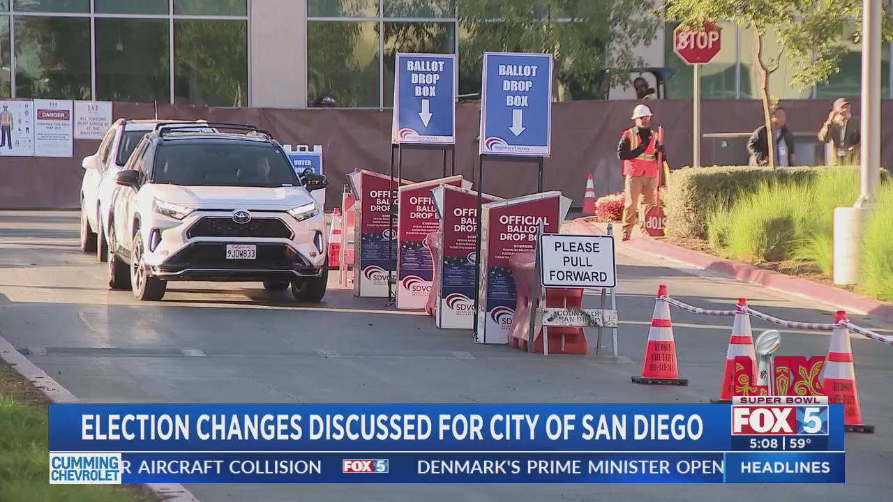 Election changes discussed for City of San Diego – FOX 5 San Diego ...