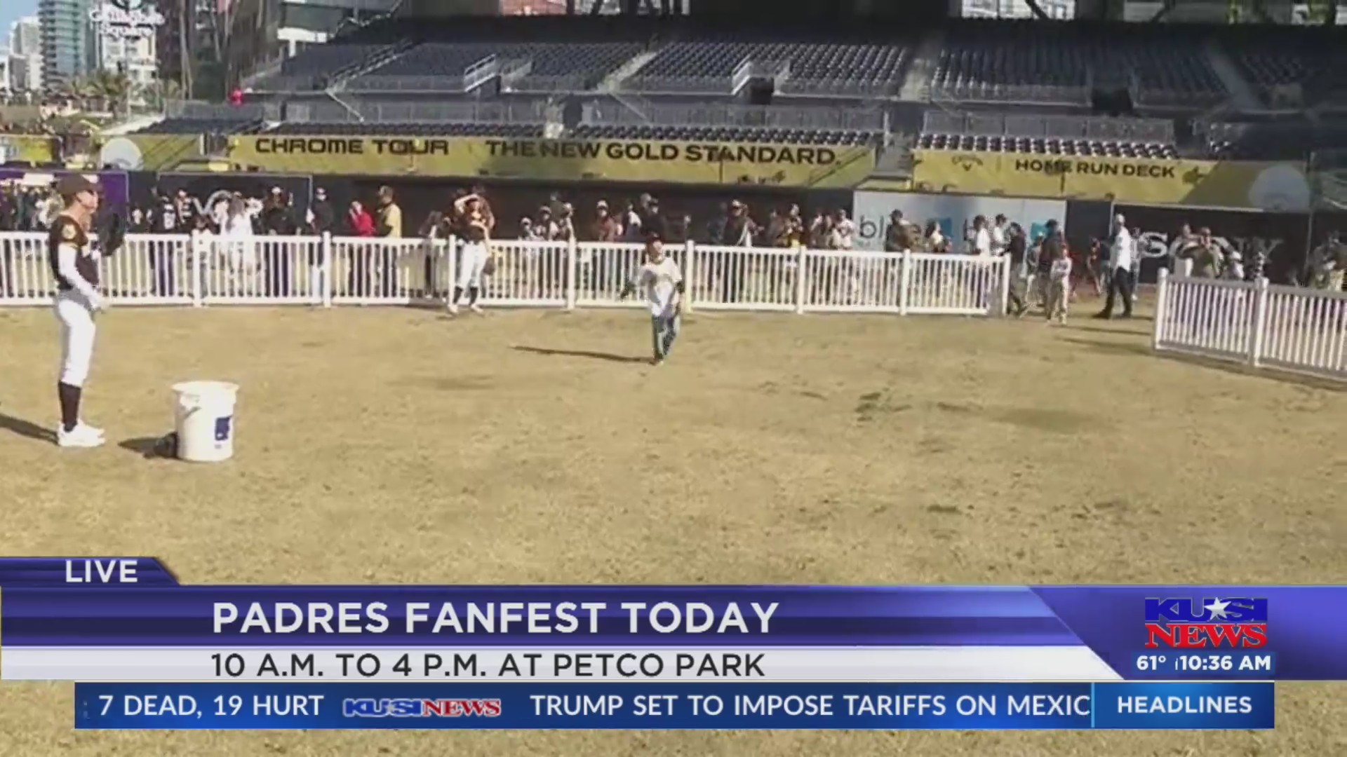 Padres FanFest draws a crowd at Petco Park – FOX 5 San Diego & KUSI News