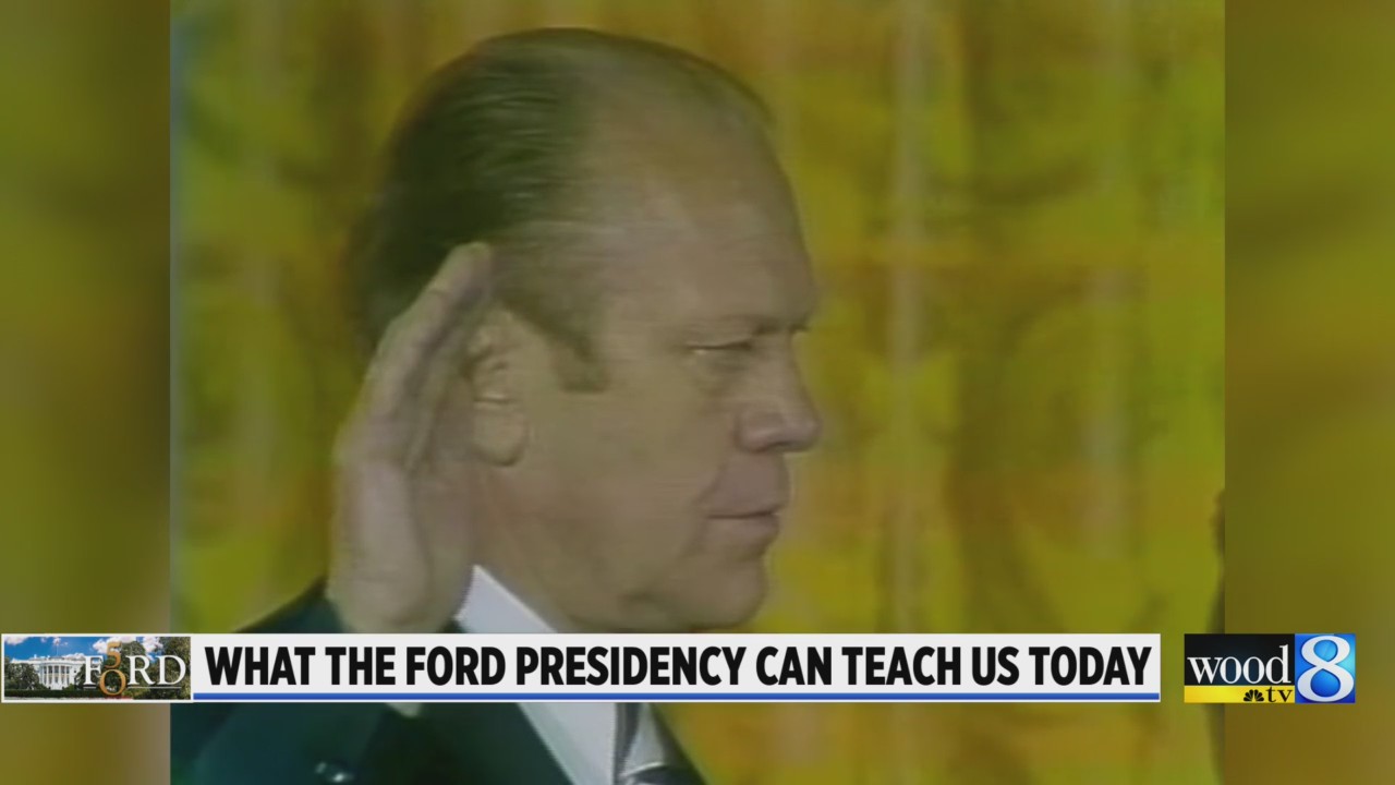 Historian on what we can learn from Gerald Ford’s presidency – WOODTV.com