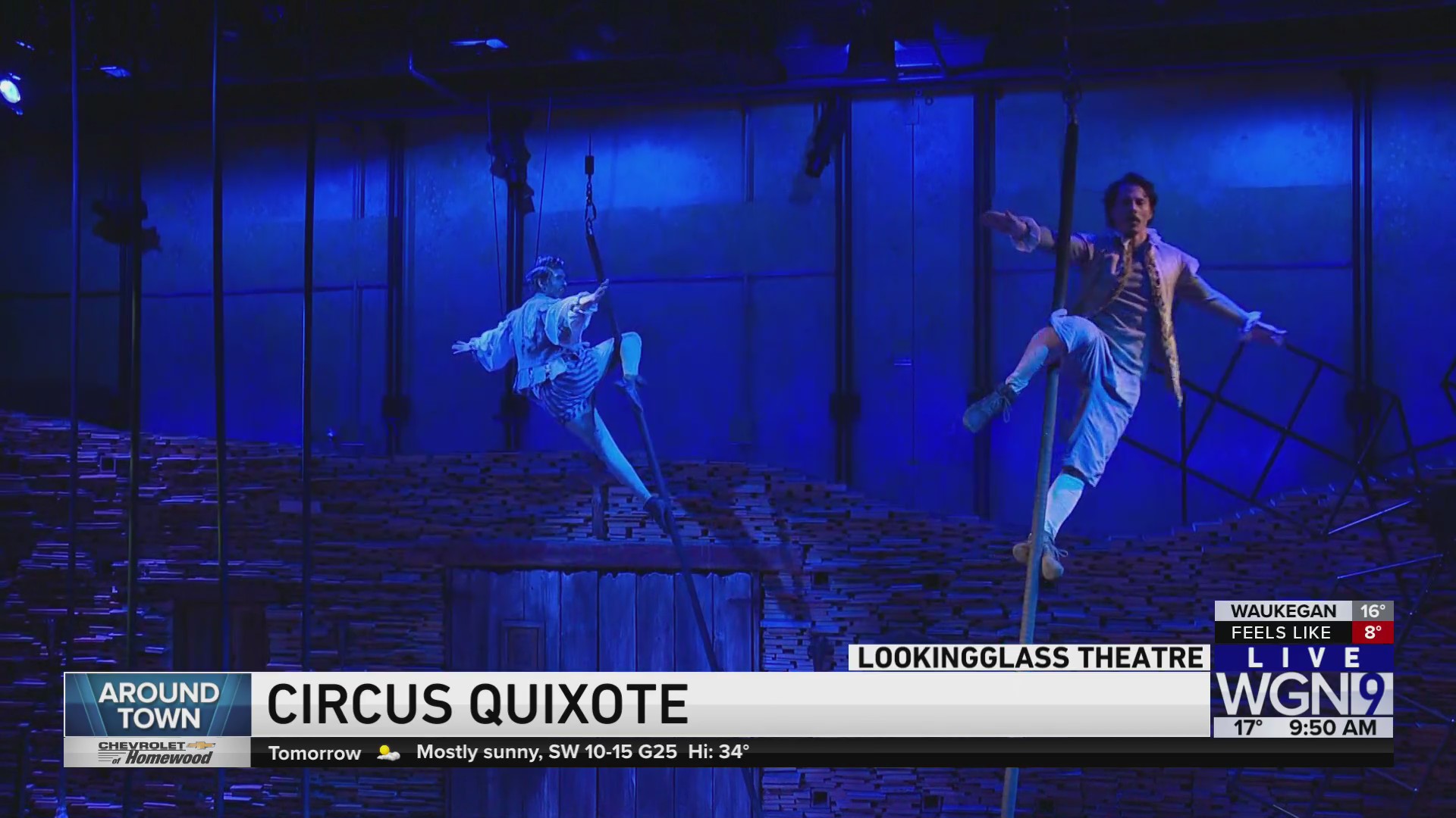 Around Town – Circus Quixote – WGN-TV