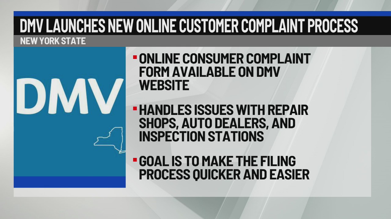 DMV launches new online customer complaint process – NEWS10 ABC