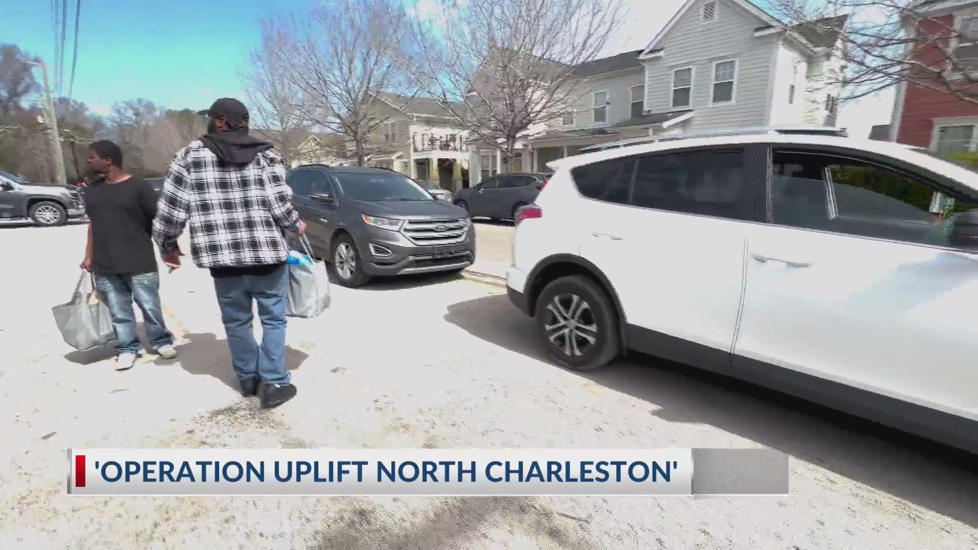 Volunteers pass out supplies for ‘Operation Uplift’ in North Charleston ...