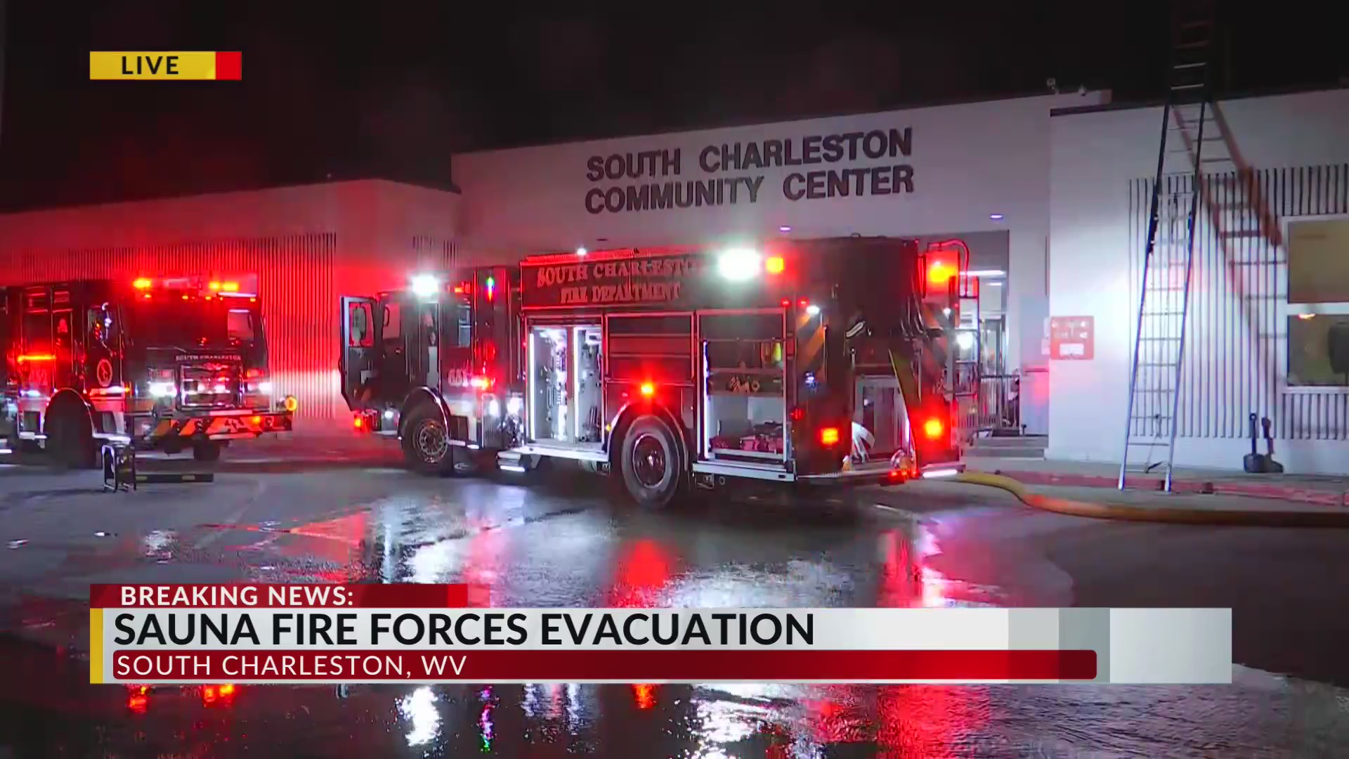 Fire breaks out in South Charleston Community Center sauna – WOWK 13 News
