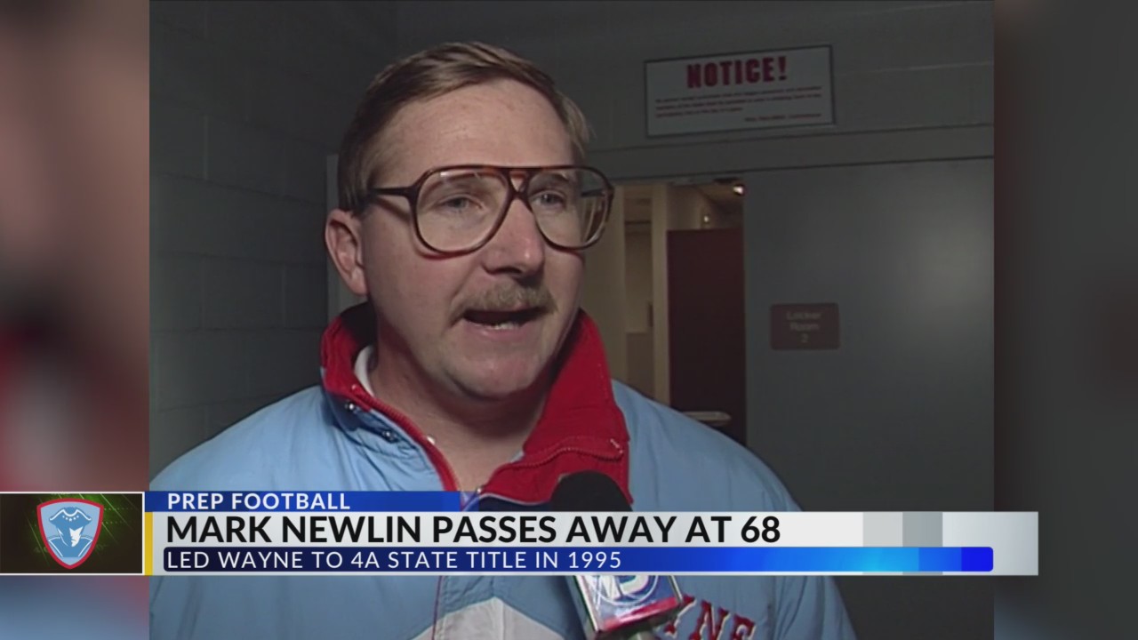 Mark Newlin, who led Wayne football to the 1995 state title, passes ...