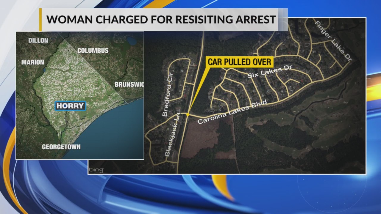 Conway woman faces resisting arrest, other charges after refusing to ...