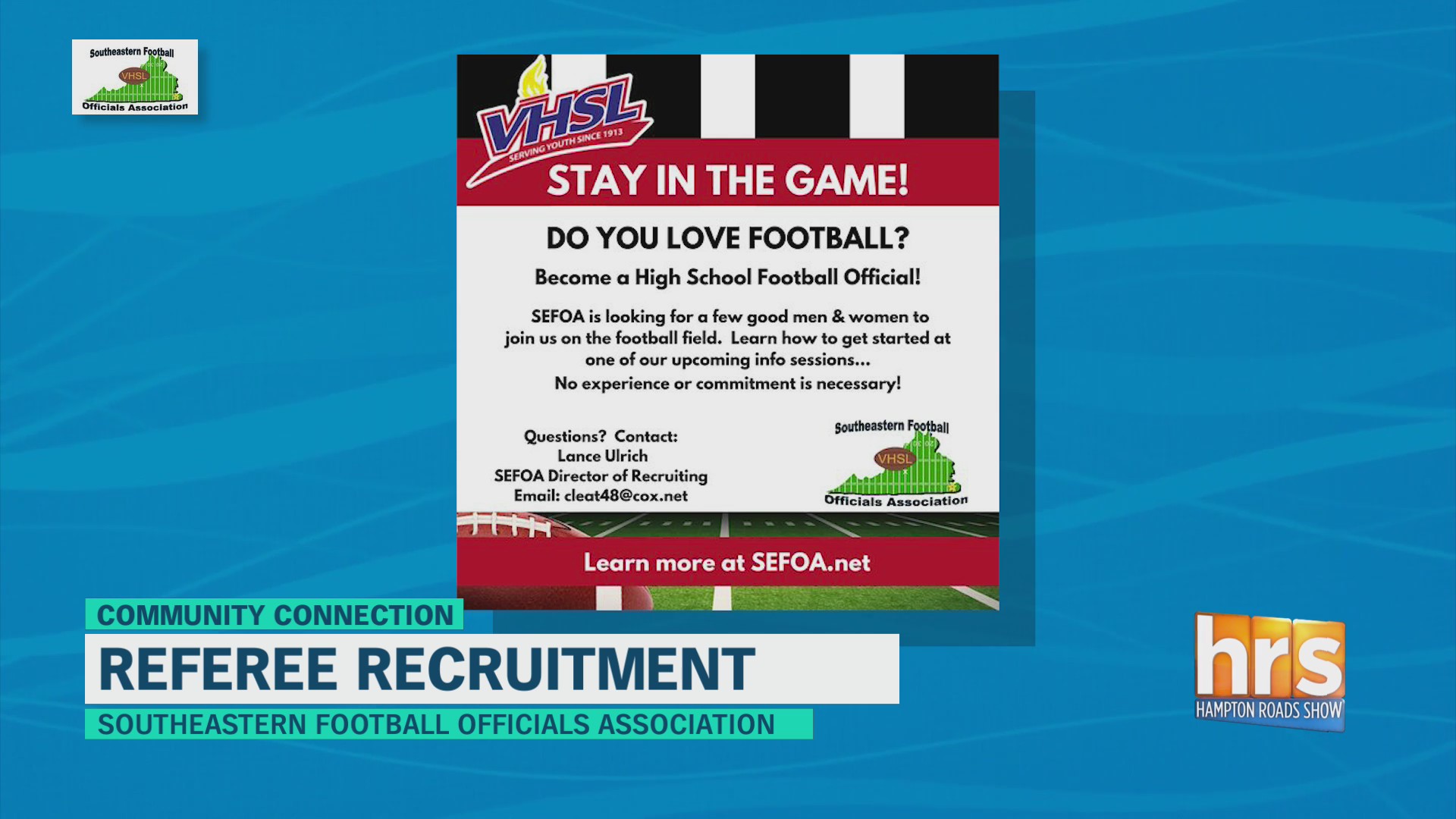 Referee Recruitment – WAVY.com