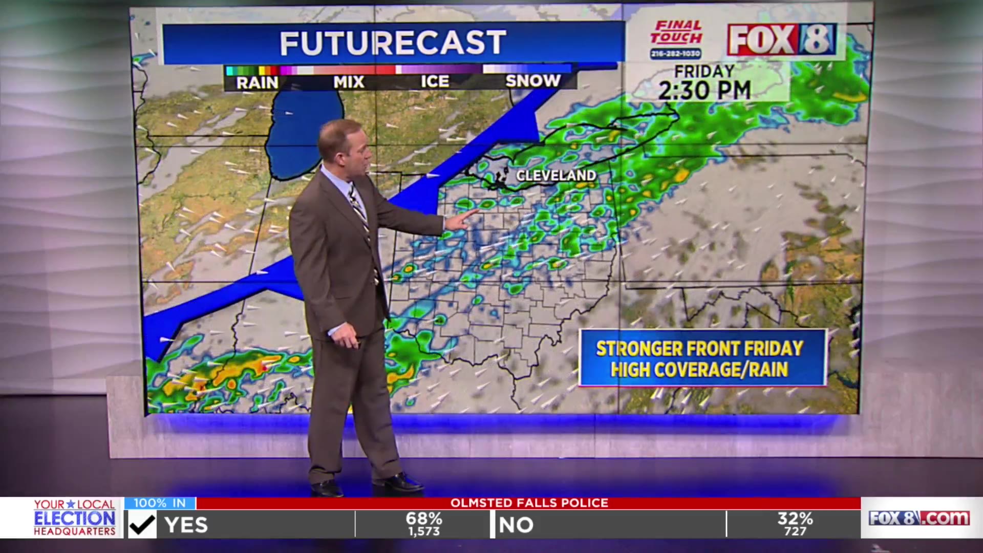 WINDY ADVISORY: What to expect when winds peak – Fox 8 Cleveland WJW