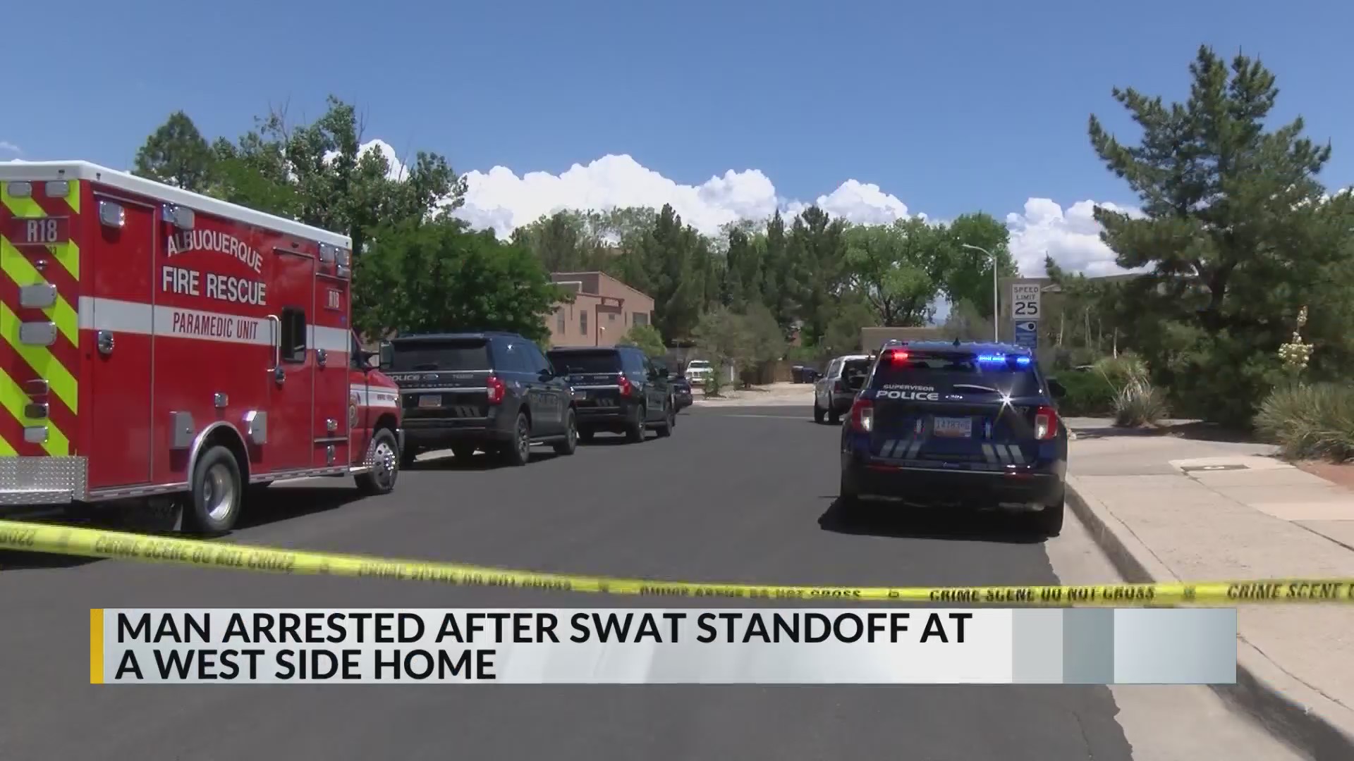 Man arrested after hours-long standoff with Albuquerque police – KRQE ...
