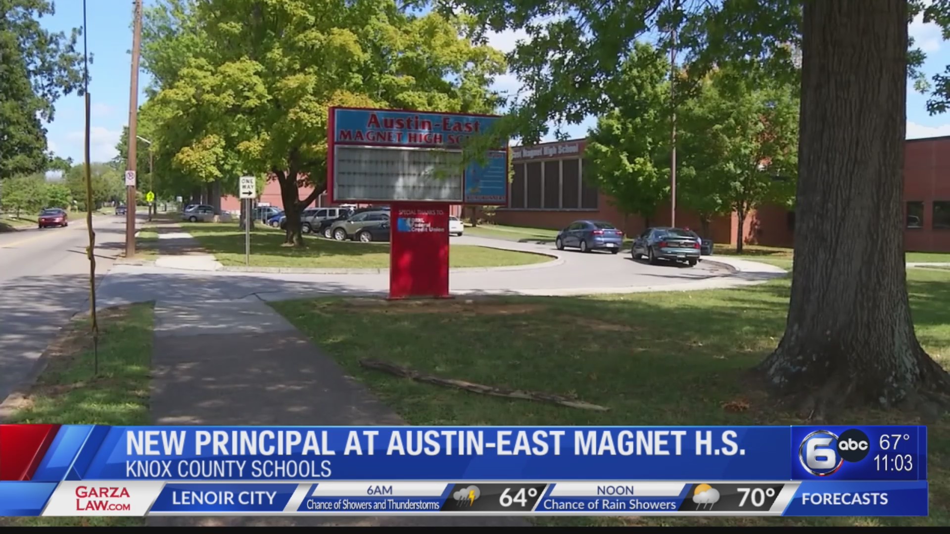 New Principal at Austin-East Magnet High School – WATE 6 On Your Side