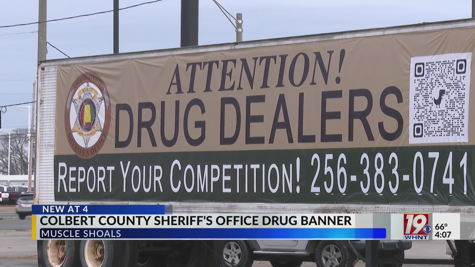 Colbert County Sheriff Puts up New Drug Dealer Banner | Jan. 303, 2025 ...