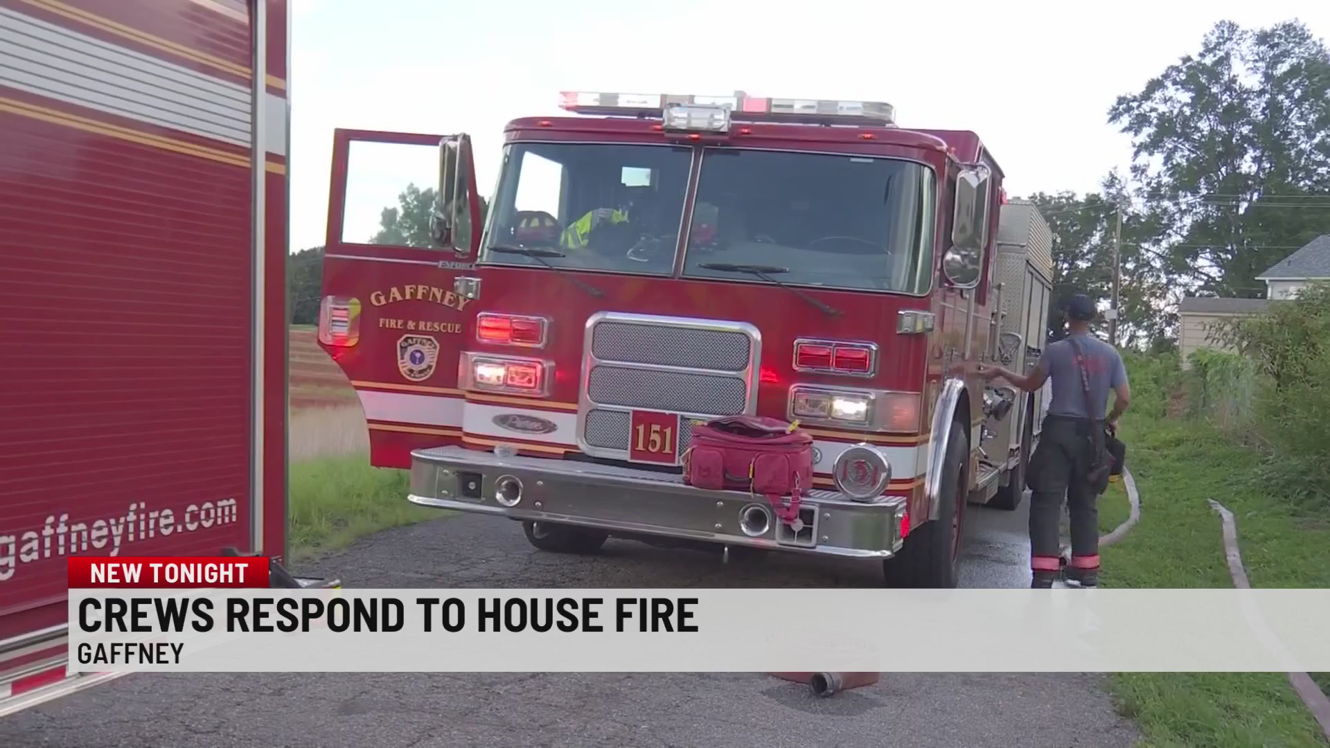 Everyone safe after house fire in Gaffney – WSPA 7NEWS