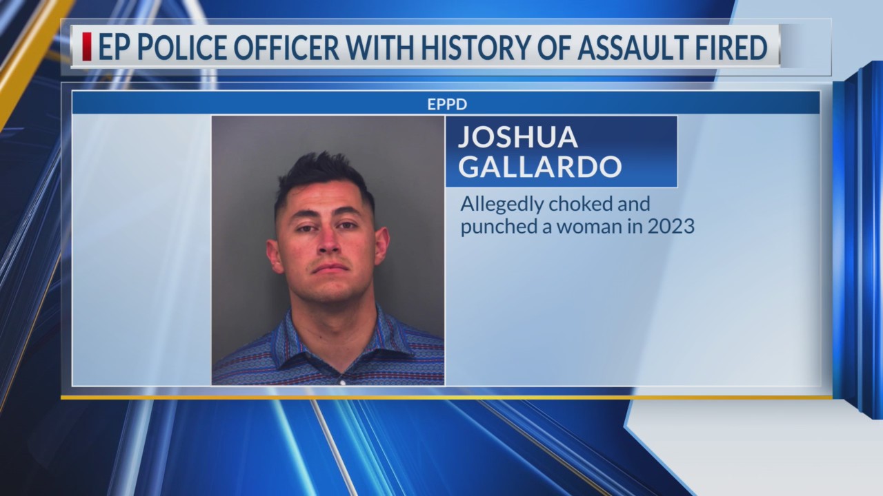 El Paso Police officer with history of assault officially fired – KTSM 9 News