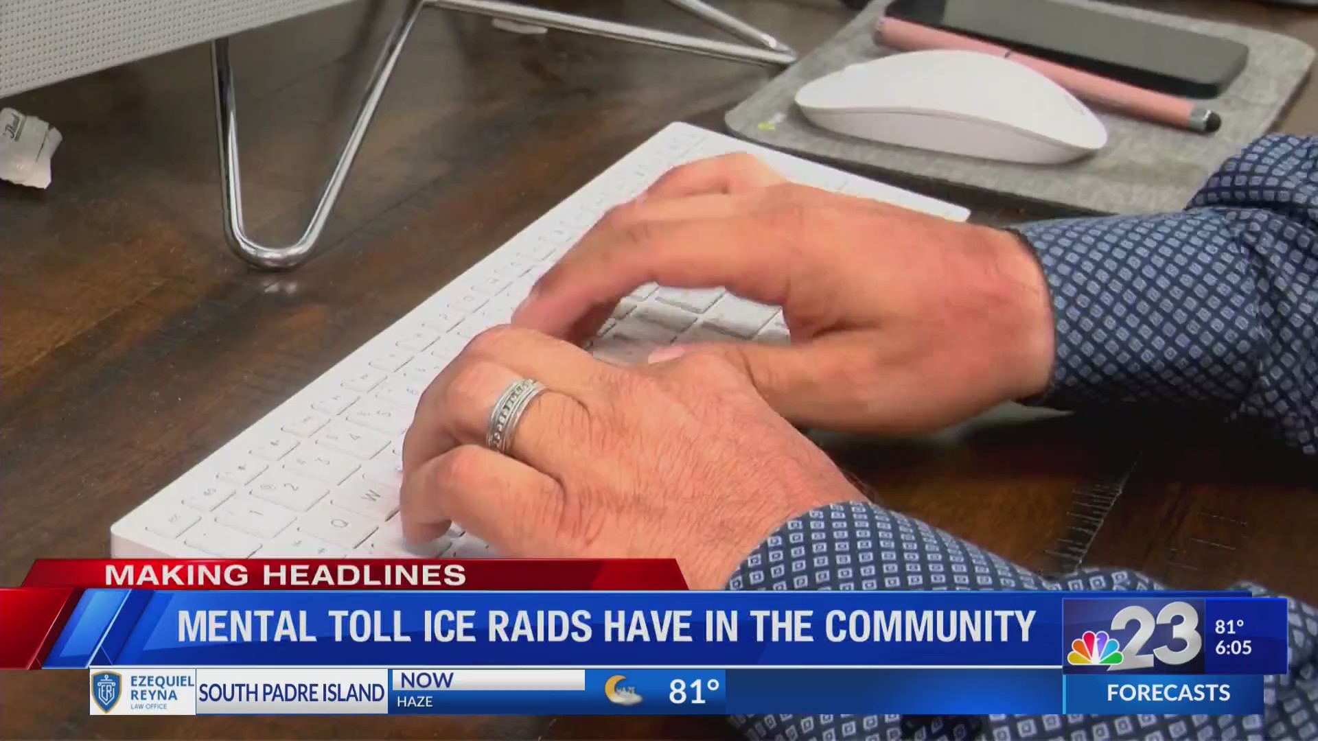 Mental toll of ICE raids in the community – KVEO-TV