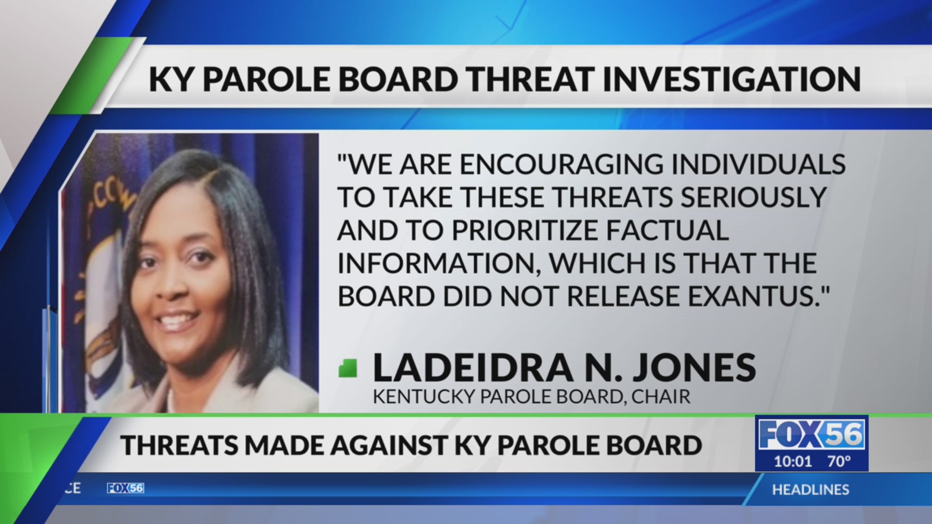 Kentucky Parole Board threatened after inmate’s release – FOX 56 News