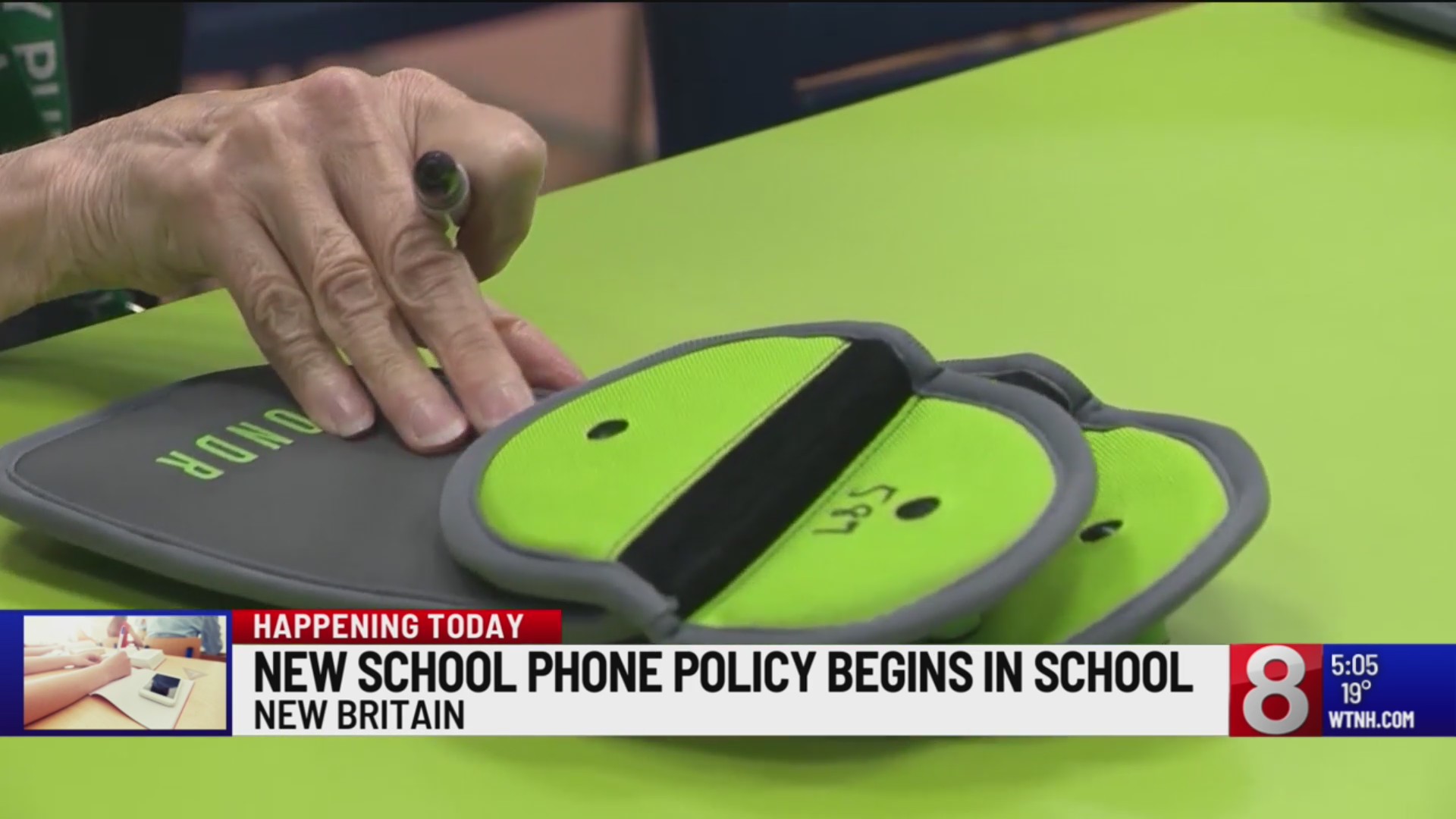 Multiple New Britain schools implement new cell phone policy – WTNH.com