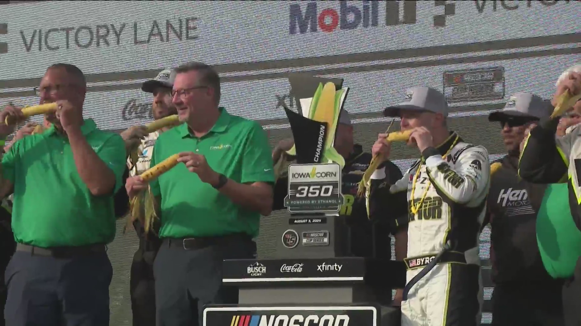 William Byron stretches fuel, wins Iowa Corn 350 – who13.com