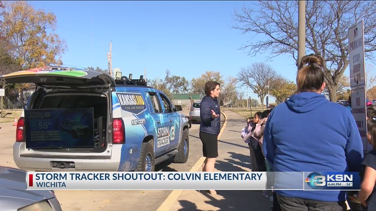 Storm Tracker Shoutout: Colvin Elementary School in Southeast Wichita ...