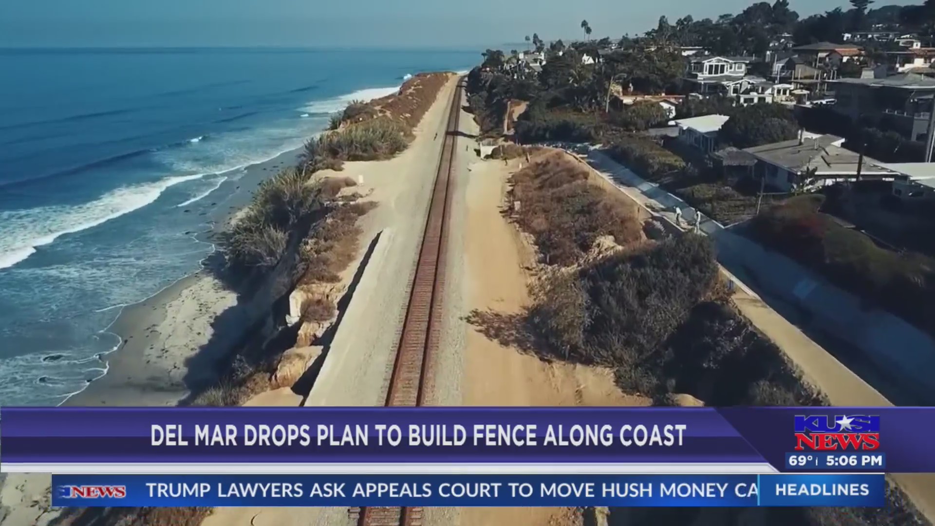 Del Mar drops plan to build fence along coast – FOX 5 San Diego & KUSI News