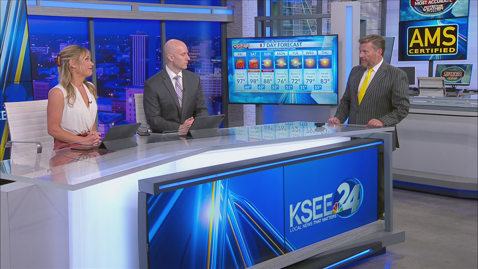 KSEE24 News @ 11 EMILY WAS REALLY HOT TODAY – CBS47 and KSEE24 | News from YourCentralValley.com