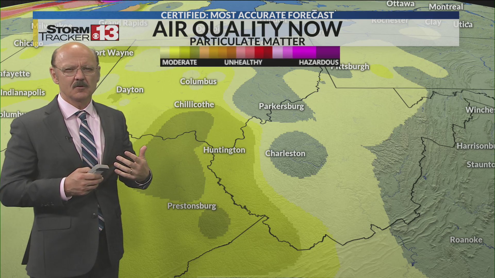 Poor air quality in the Tri-State area – WOWK 13 News