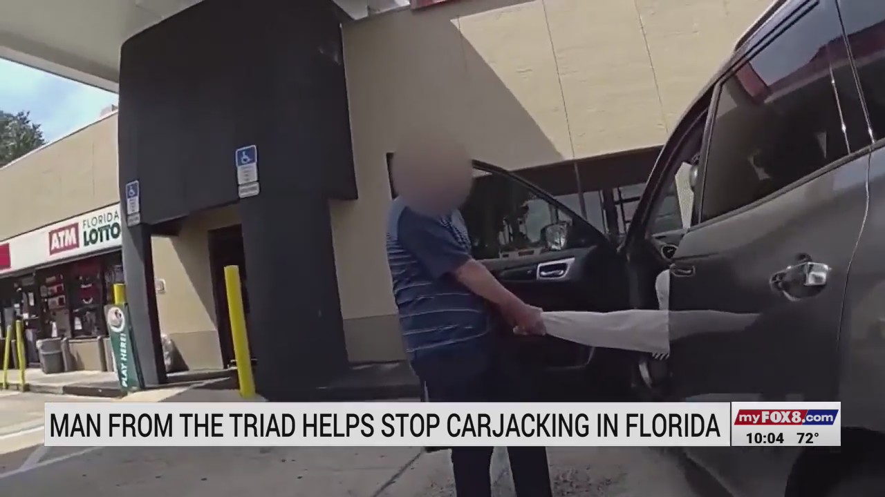 Good Samaritan from High Point prevents carjacking in Florida – FOX8 WGHP